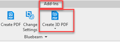 3D PDF's in Revu 21