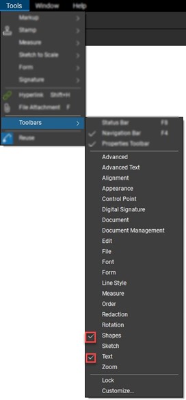 Create Custom Toolbars in Bluebeam Revu