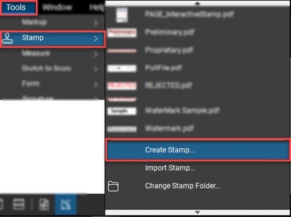 Static & Dynamic Stamps in Revu