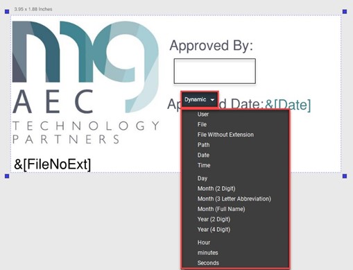Static & Dynamic Stamps in Revu