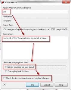 AutoCAD Macro Key Tricks