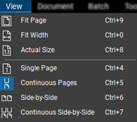 Document Navigation in Revu