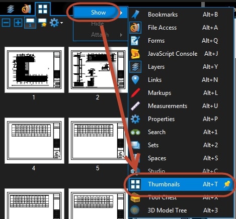 Using Bluebeam Page Label Tool