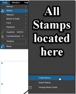 Creating a Transparent Signature Stamp in Bluebeam Revu