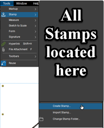 Creating a Transparent Signature Stamp in Bluebeam Revu