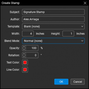 Creating a Transparent Signature Stamp in Bluebeam Revu